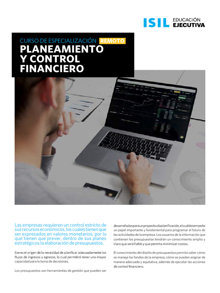 CC Planeamiento y Control Financiero | PDF | Presupuesto | Business