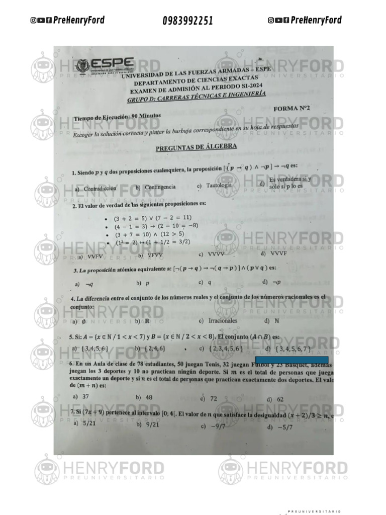 Filtrado ESPE 2024 2P | PDF