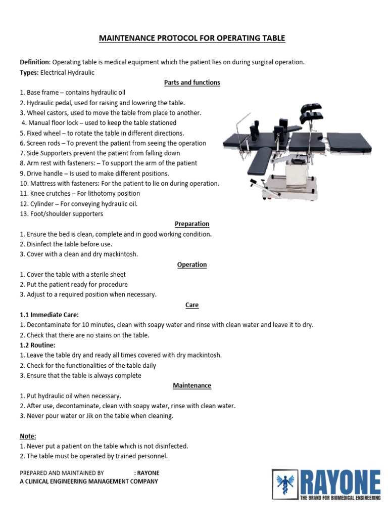 Medical Eqpts Maintananace Poster | PDF | Electrocardiography ...