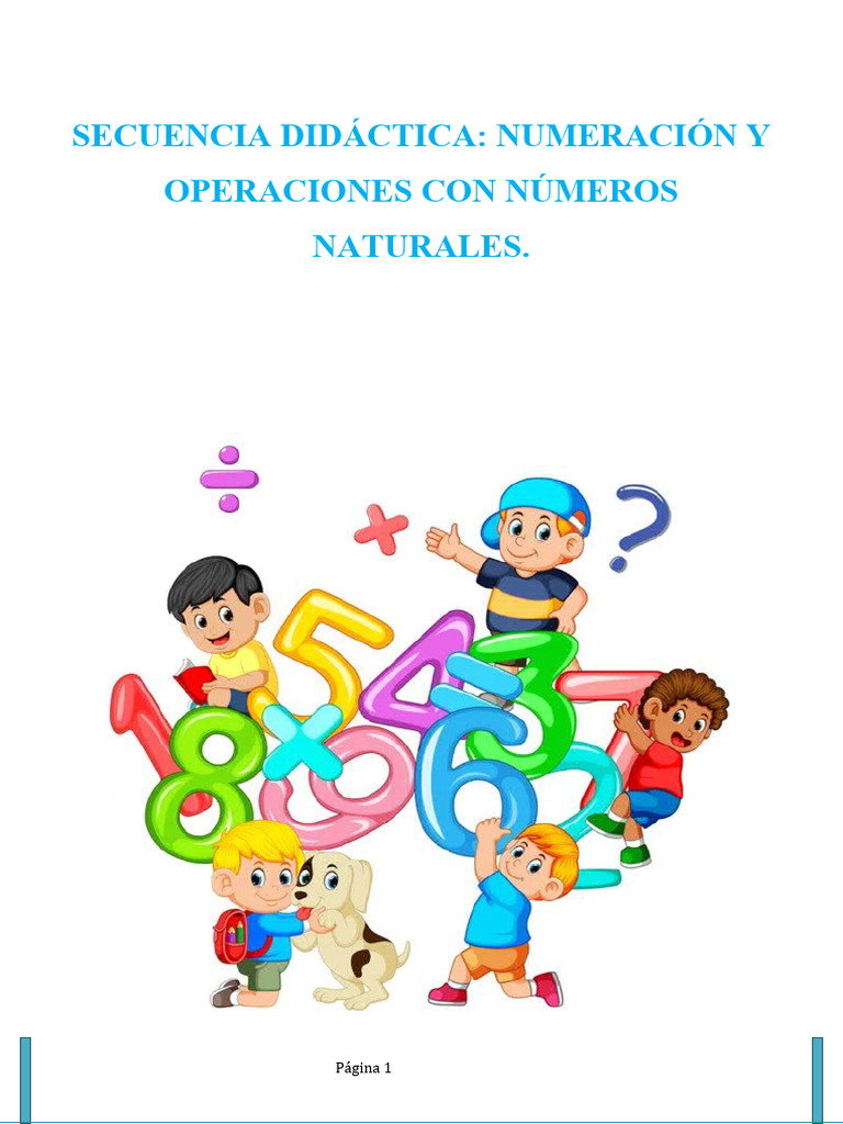 Numeración, Operaciones Parte 1 | PDF