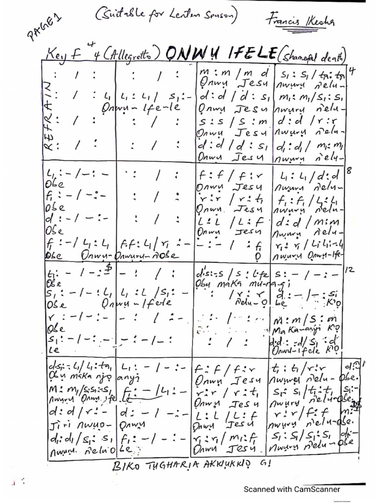 ONWU IFELE by Francis Ikeoha | PDF