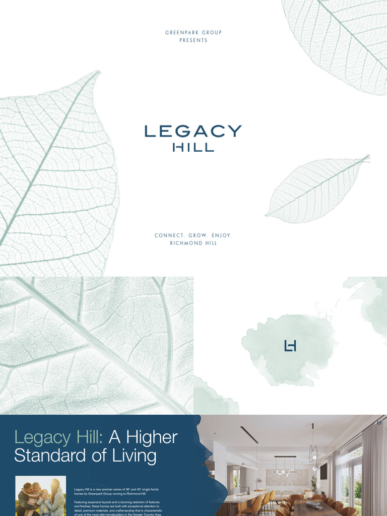 Legacy Hill Brochure | PDF