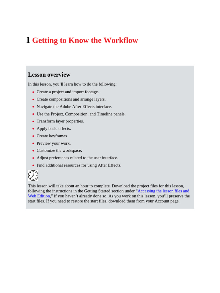 Lesson 1 | PDF | Window (Computing) | Adobe Photoshop