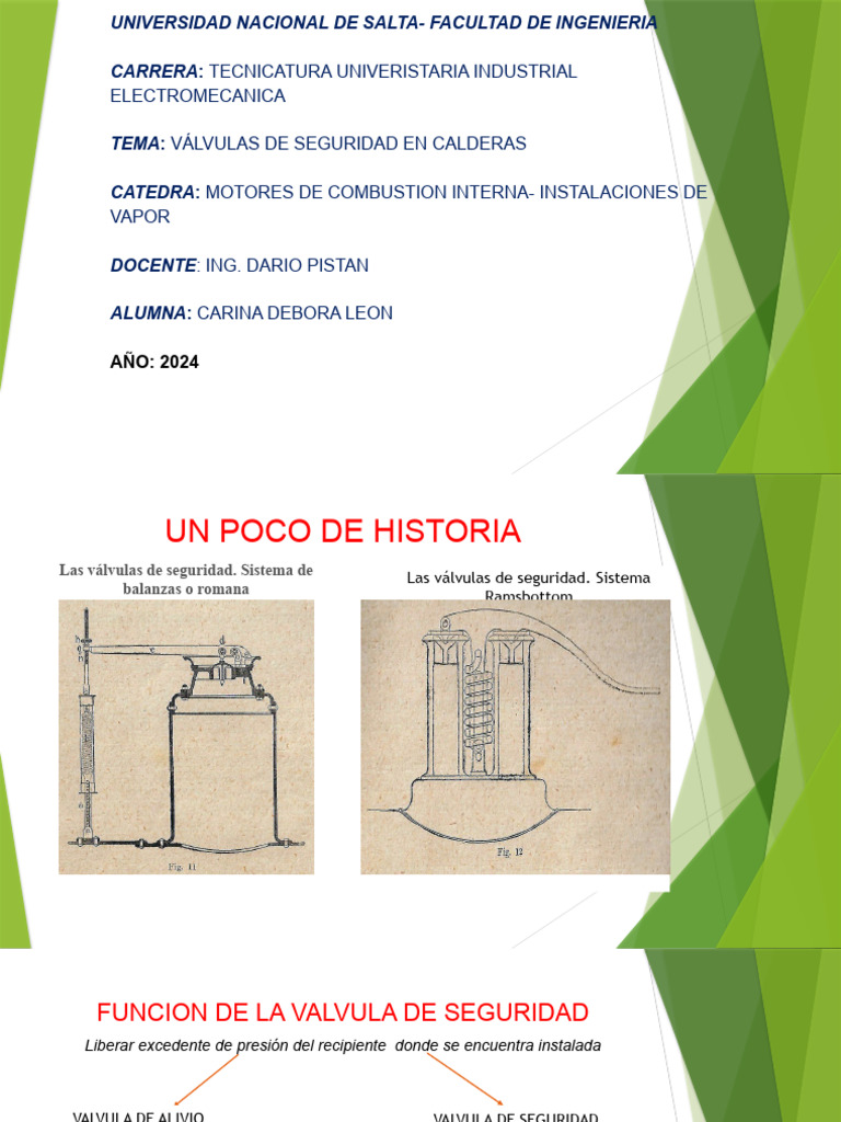 VALVULA DE SEGURIDAD | PDF | Presión | Válvula