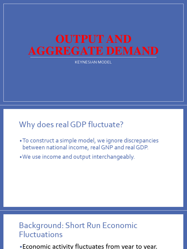 Ecn 1215 - Lecture 4 2023 PDF | PDF | Fiscal Multiplier | Economics