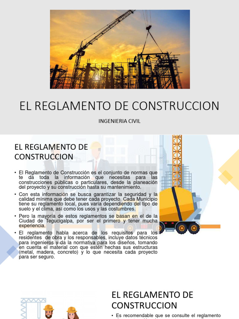 7 REGLAMENTOS DE CONSTRUCCION (1) | Descargar gratis PDF | Hormigón | edificio