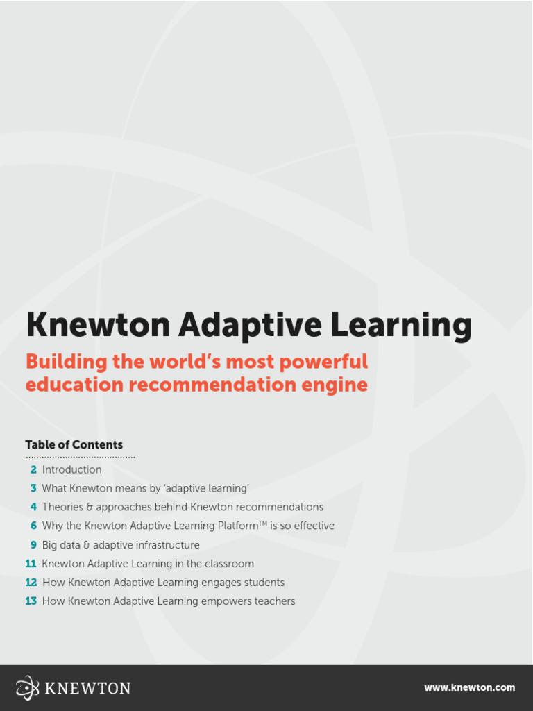 Adaptive Learning for Educators | PDF | Career & Growth | Computers