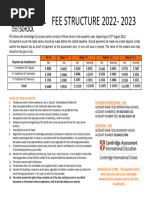 Harrow International School Bengaluru Fees | PDF | Fee | Payments