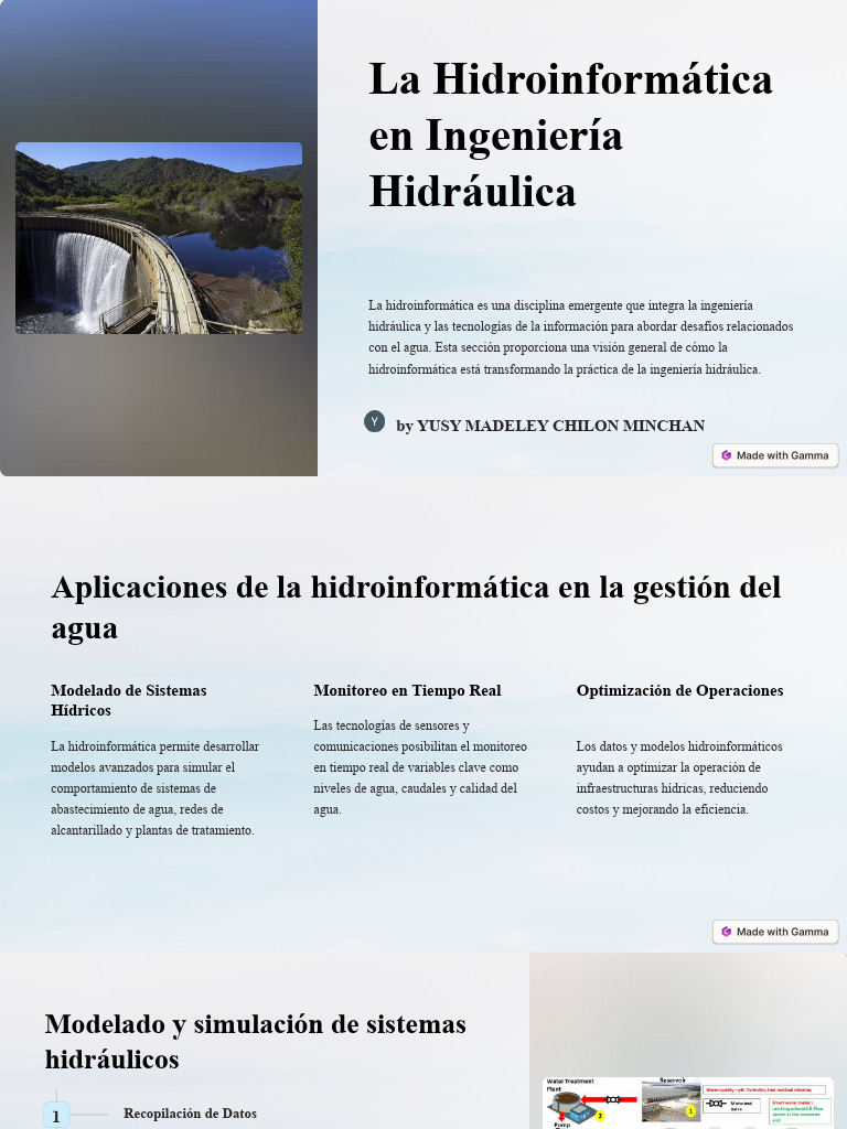La Hidroinformatica en Ingenieria Hidraulica | PDF | Inteligencia ...