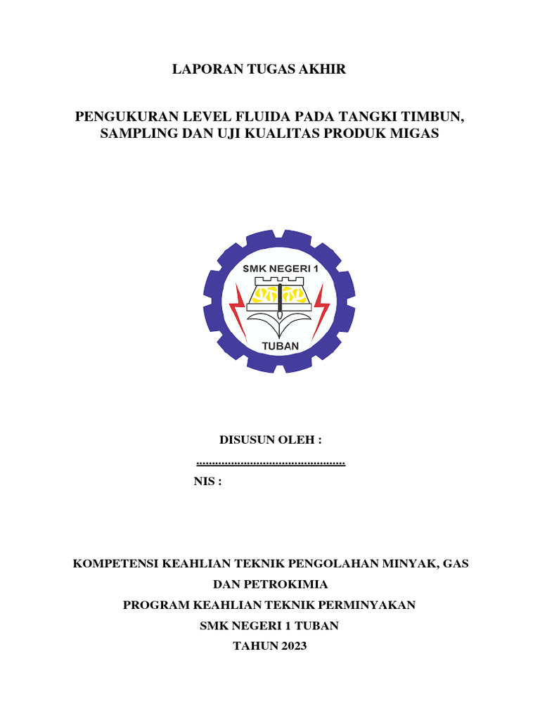 Format Laporan Baku | PDF | Teknologi & Rekayasa