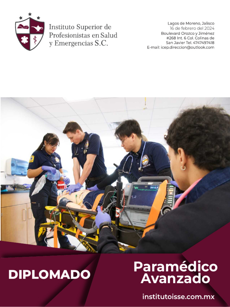 Paramedico Avanzado | PDF | Paramédico | Medicina de Cuidados Intensivos