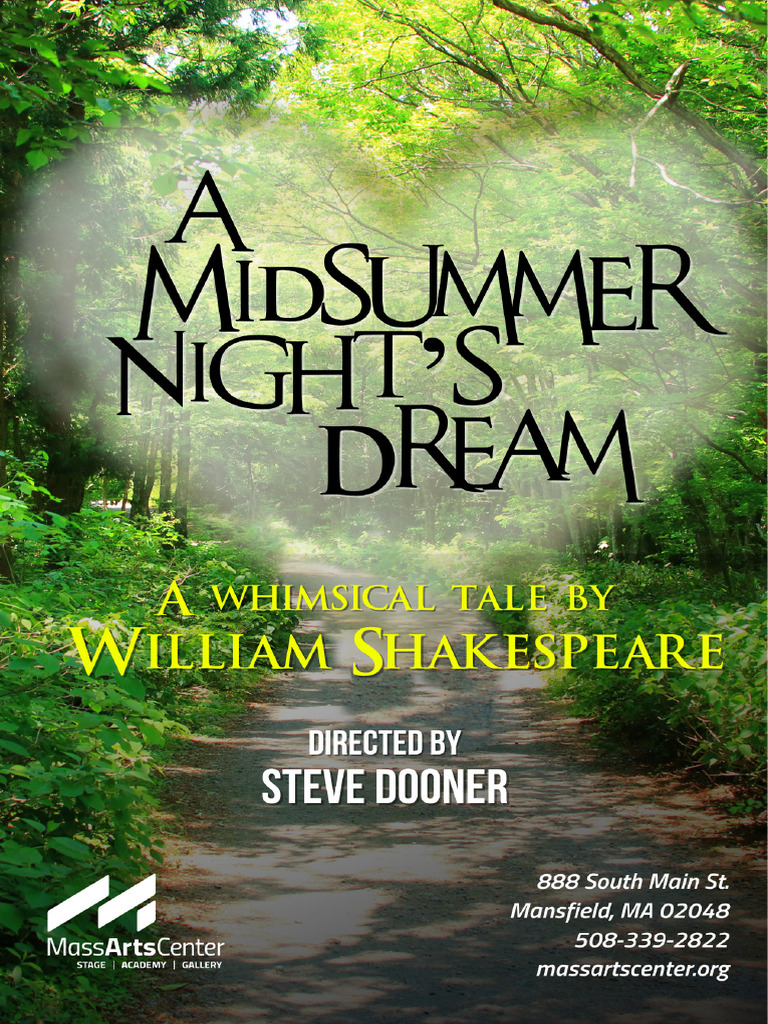 Midsummer Program | PDF | A Midsummer Night's Dream
