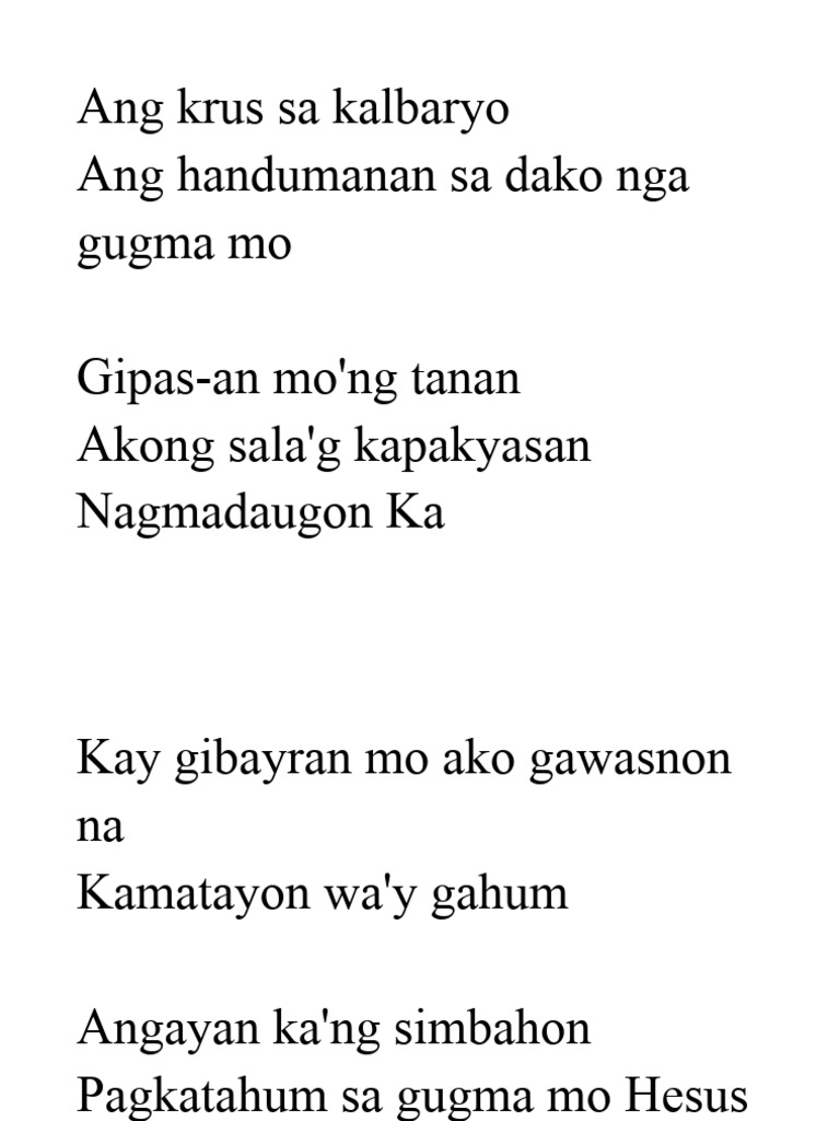 Ang Gugma Mo by MJ Flores | PDF