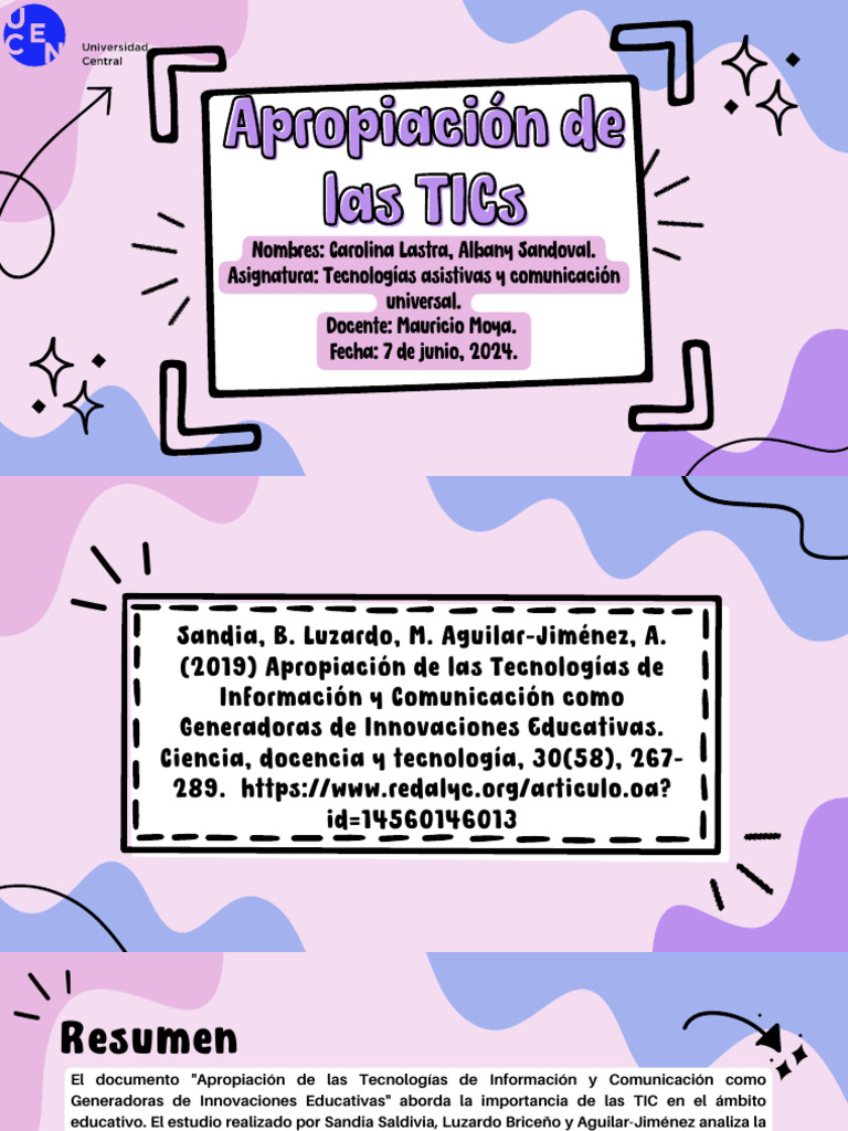 Apropiación de Las Tics | PDF | Enseñando | Evaluación