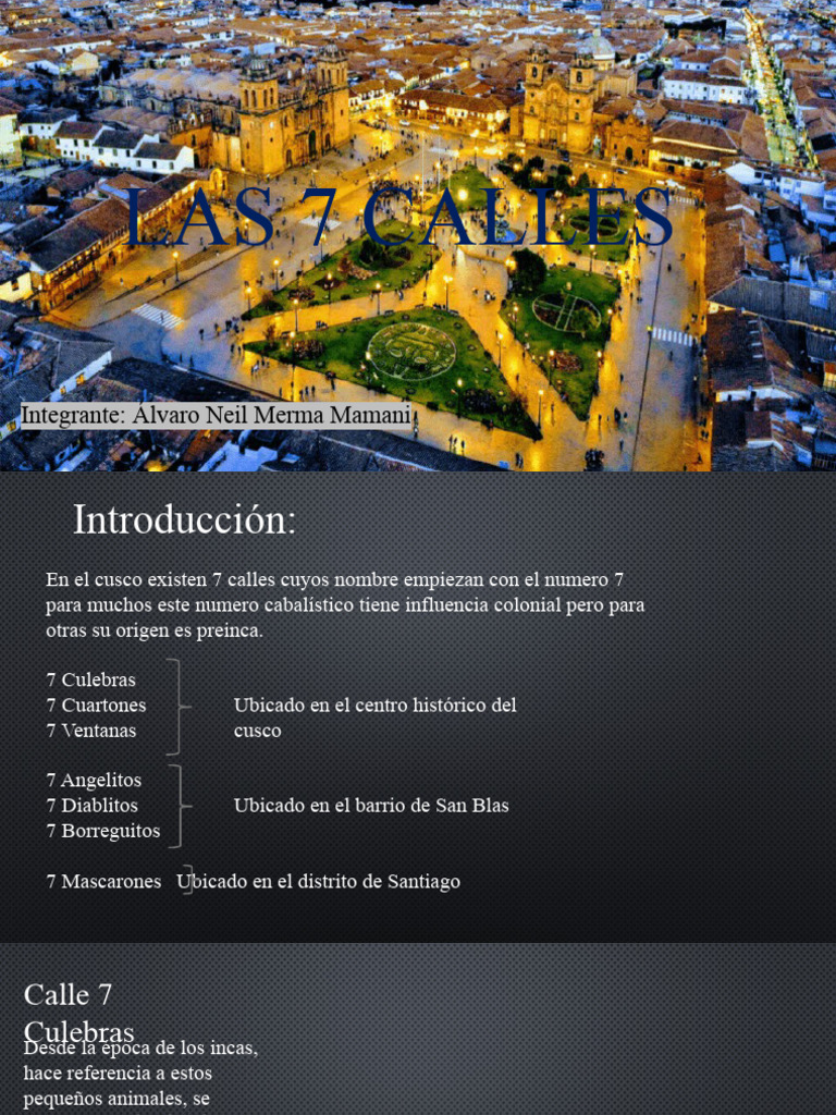 Las 7 Calles | PDF