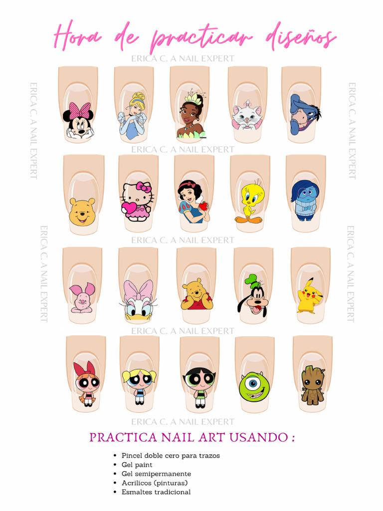 ?plantilla Nail Art | PDF
