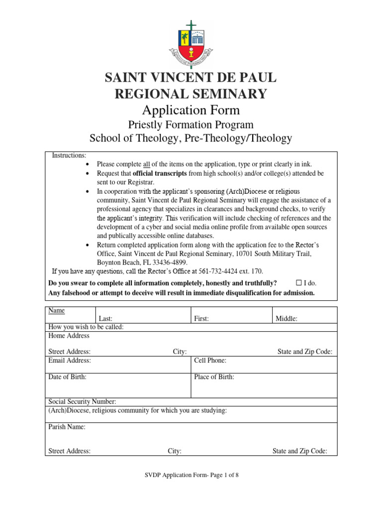 Seminary Application Guide | PDF | Seminary | Marriage