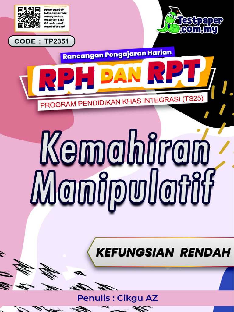 RPH Ppki Kemahiran Manipulatif KR 02 | PDF | Sains & Matematika