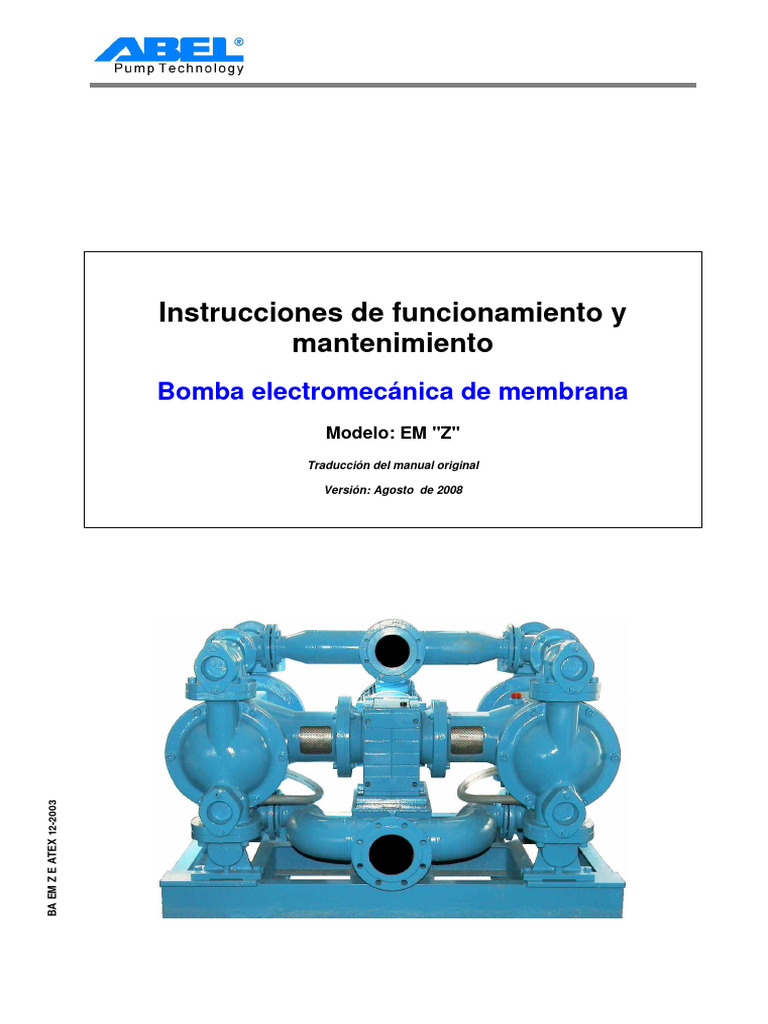 Manual em Esp | PDF | Bomba | Tornillo