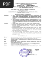CONTOH SK PANITIA SPMB Tahun Ajaran 2025 2026 | PDF