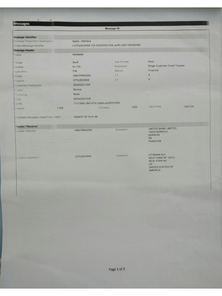 Awais Fees Slip | PDF