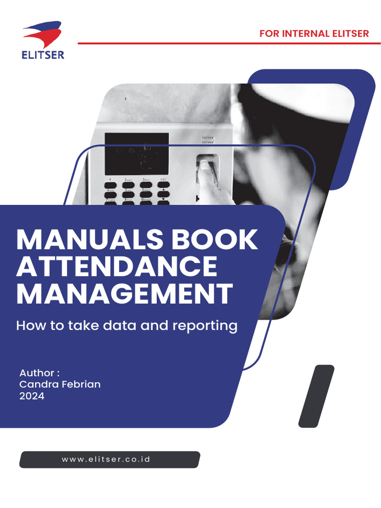 Manual Books-How To Take Data and Reporting Attendance | PDF | System Software | Computer ...