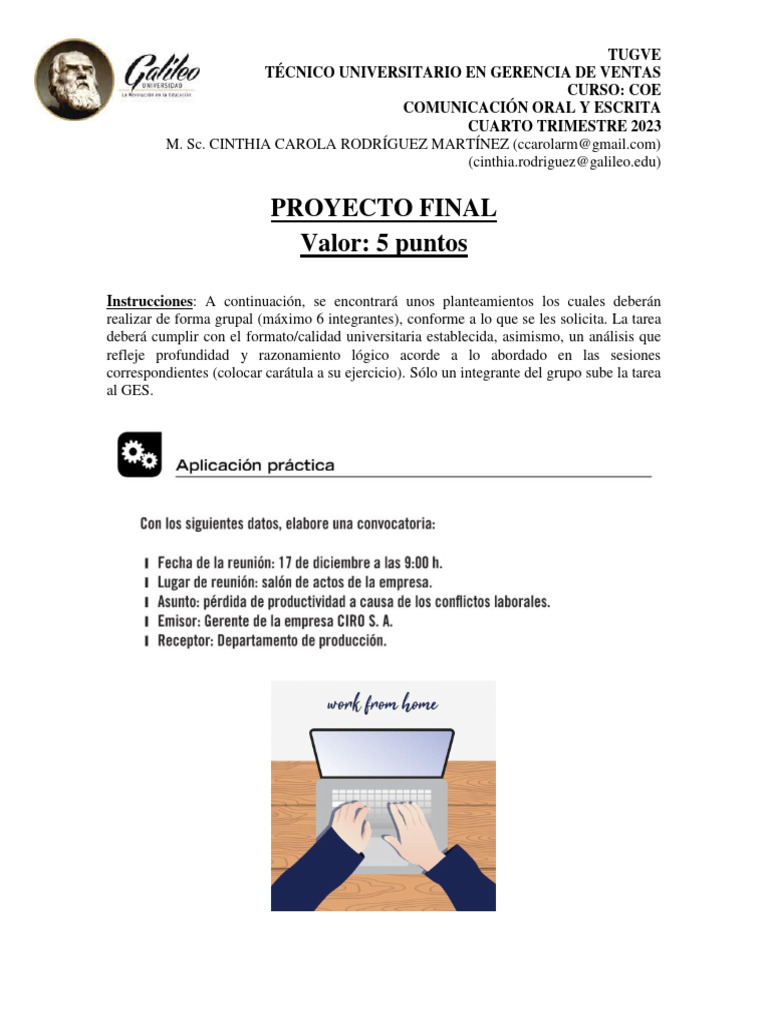 Proyecto Final Coe 2023 | PDF