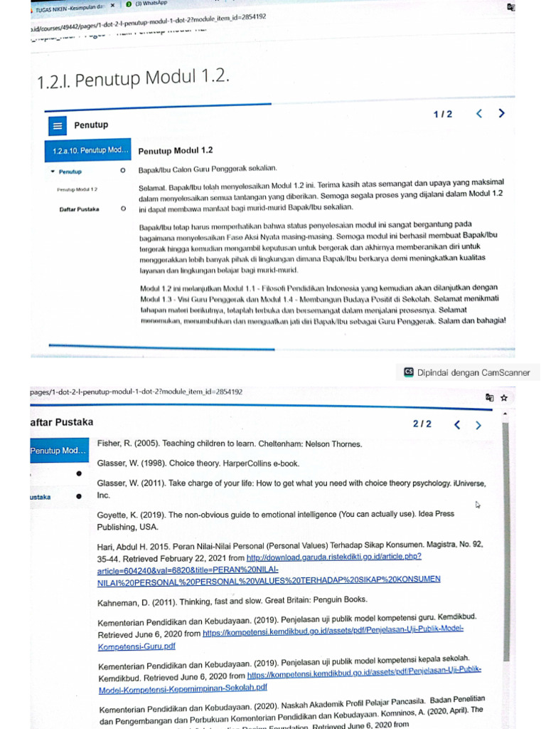 1.2.a.10.penutup Modul 1.1 | PDF