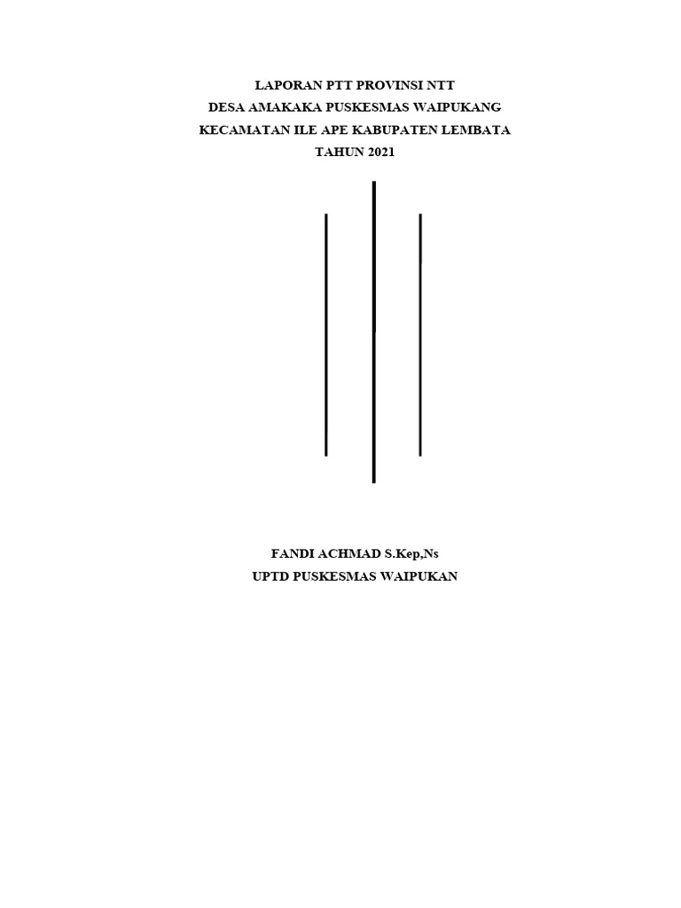 Laporan PTT 2020 | PDF