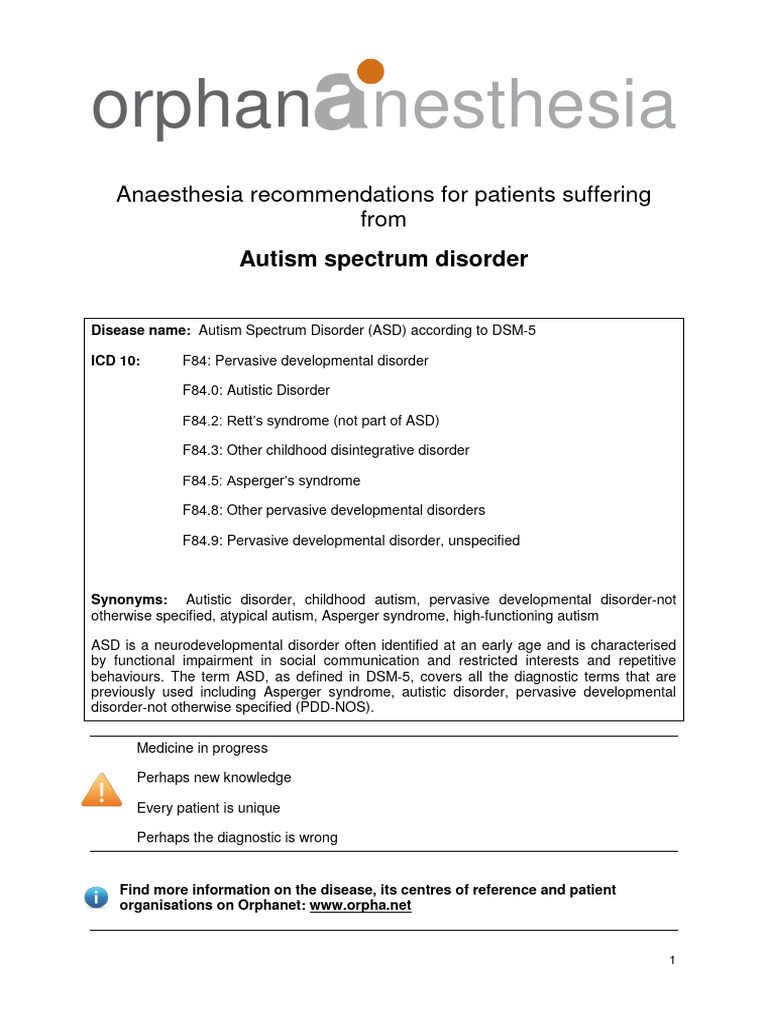 Autism Spectrum Disorder | PDF | Autism Spectrum | Pervasive Developmental Disorders