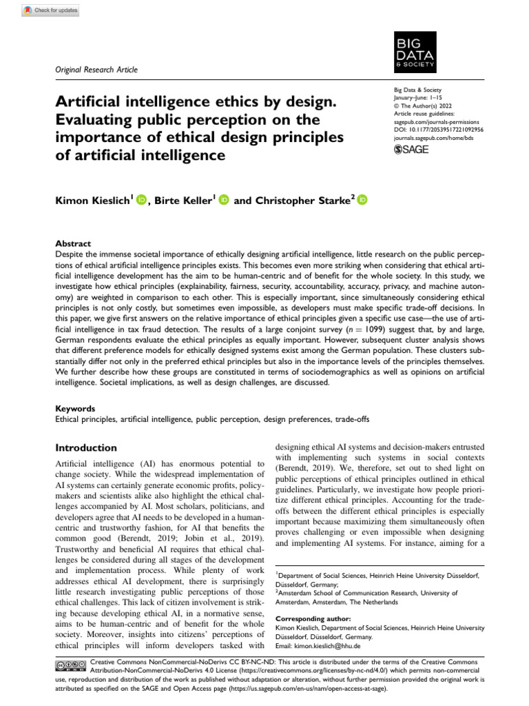 Ai Ethics by Design | PDF | Artificial Intelligence | Intelligence (AI) & Semantics