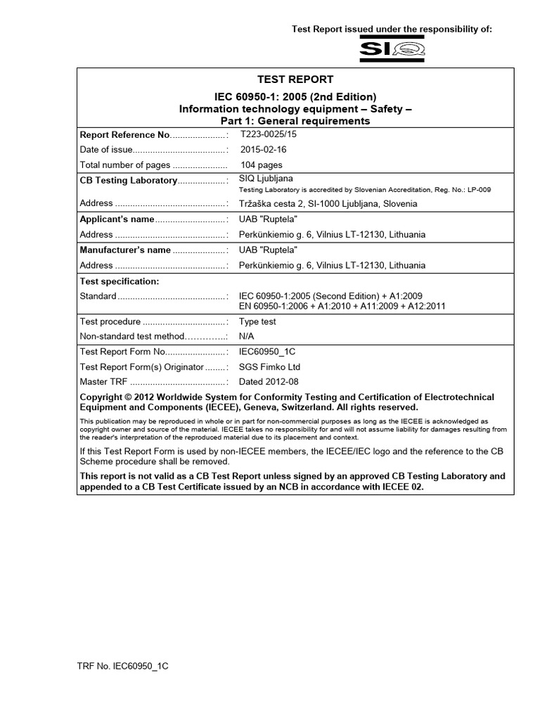 T223-0025 15 Public | PDF | Electrical Components | Manufactured Goods