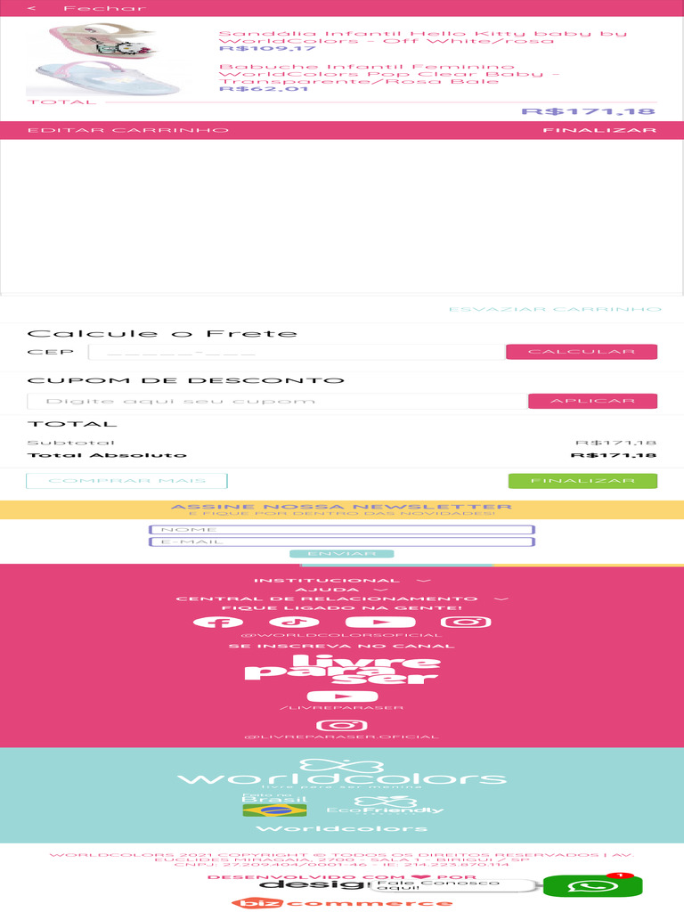 Carrinho de Compras | PDF