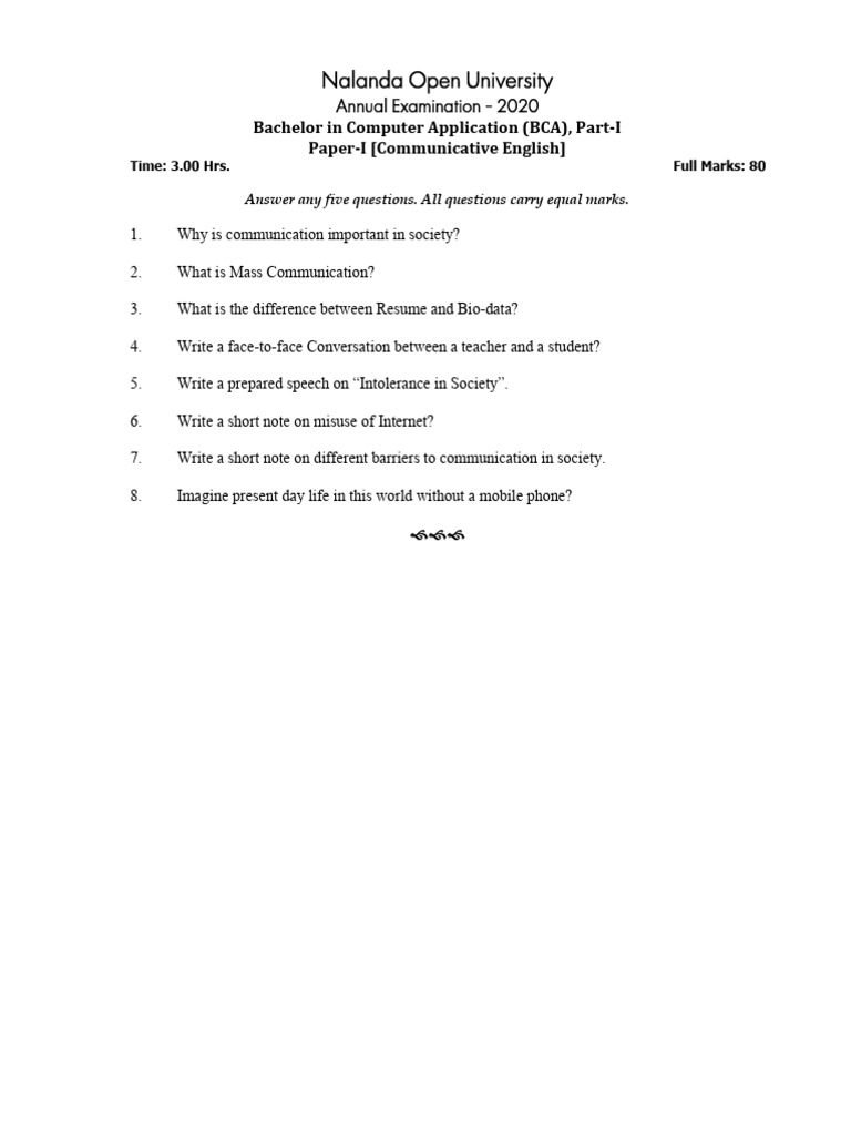 Nalanda Open University | PDF | Computing