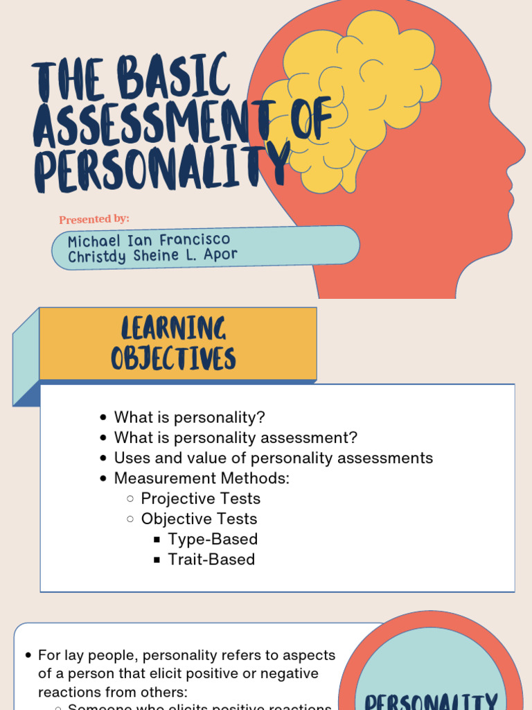 Understanding Personality Assessment Methods | PDF | Behavioural ...