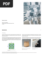 Types of Weaves and Techniques | PDF | Weaving | Loom
