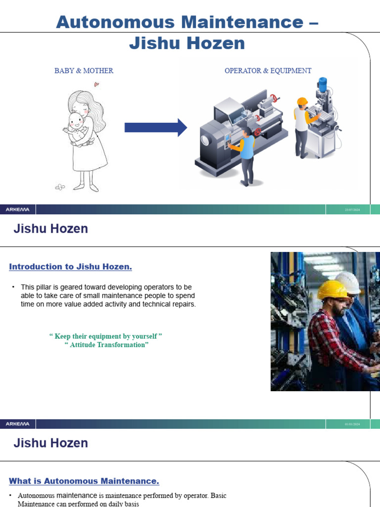 JISHU HOZEN (Autonomous Maintenance) | PDF