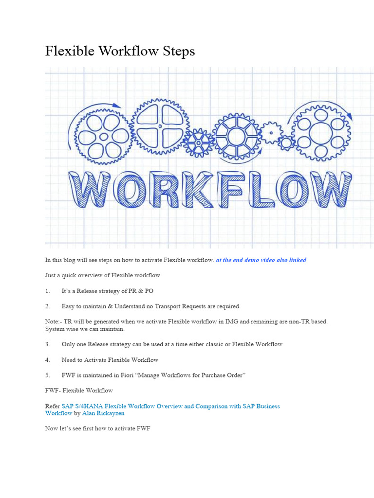 Flexible Workflow Steps | PDF | Software | Computing