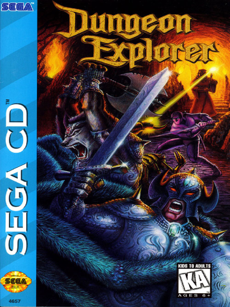 Dungeon Explorer - 1995 - Sega | PDF