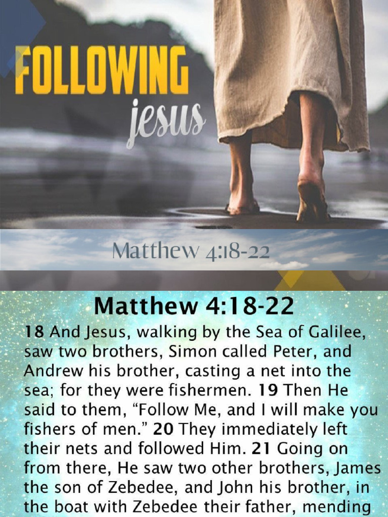 Follow Me | PDF | Jesus | Gospel Of Matthew