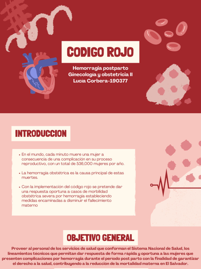 Código Rojo PDF | PDF | Partería | Parto