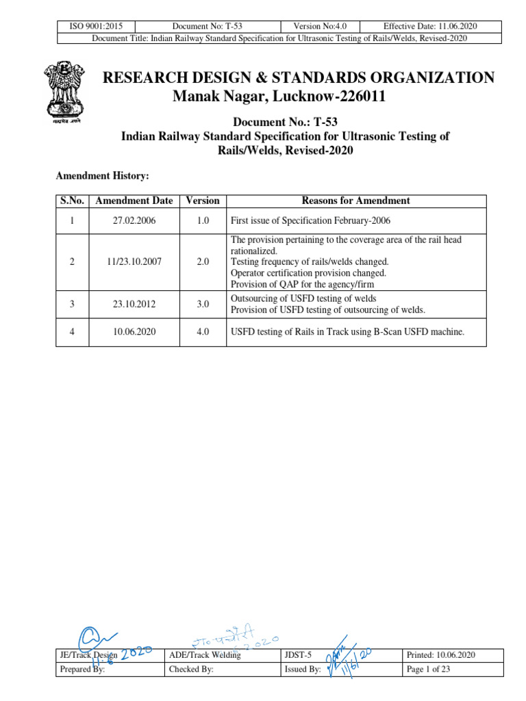 Irs T-53-2020 | PDF | Verification And Validation | Quality Assurance