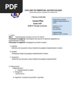 Esp Grade 3 Lesson Exemplar - Week 5 | PDF