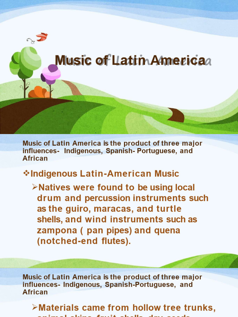 Music of Latin America | PDF | Latin American Music | Performing Arts