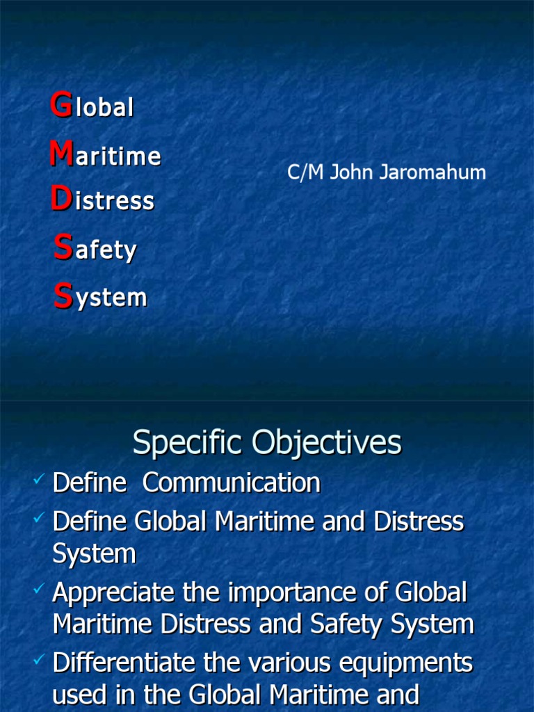 GMDSS Introduction | PDF | Radio | Broadcasting