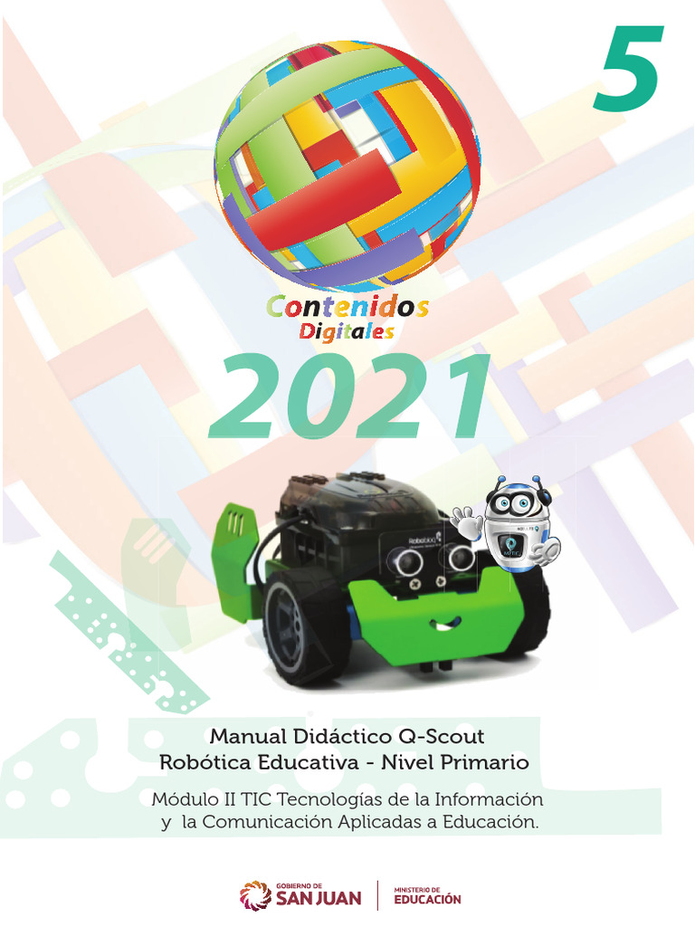 Manual Didactico Q-Scout-robotica Educativa–Nivel Primario | PDF | Ultrasonido | Lenguaje de ...