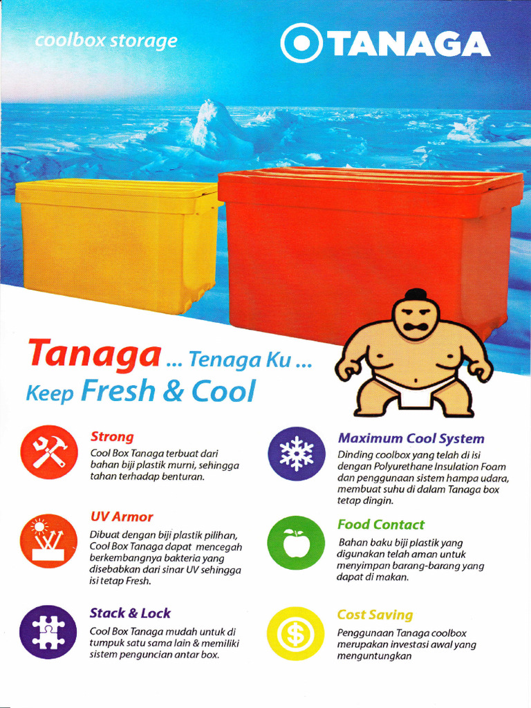 Brosur Cool Box Tanaga | PDF