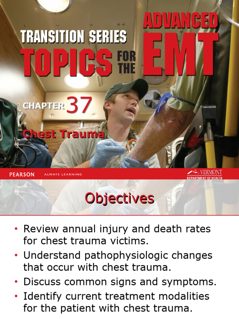 Aemt Transition Unit 37 Chest Trauma Pdf Thorax Lung