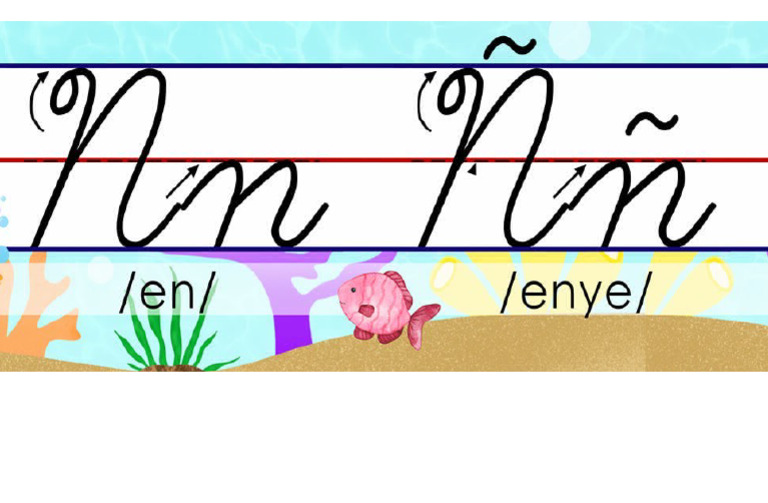 Cursive N Ñ | PDF