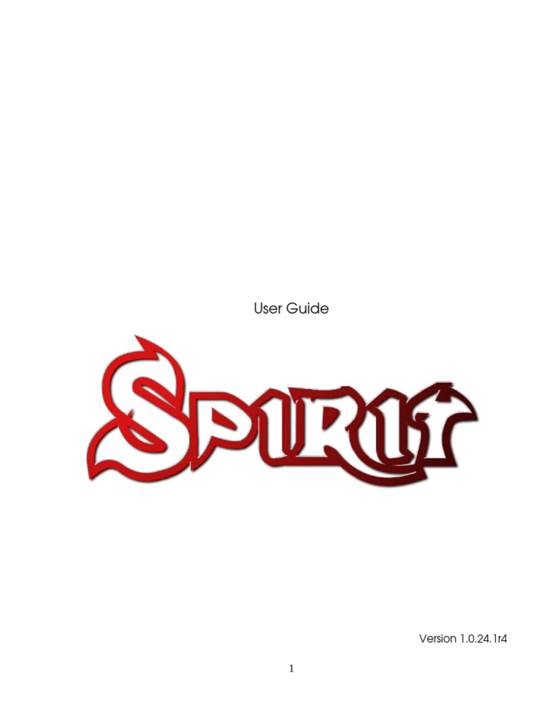Spirit FBL User Guide 1.0.24.1r4 | PDF | Helicopter | Installation ...